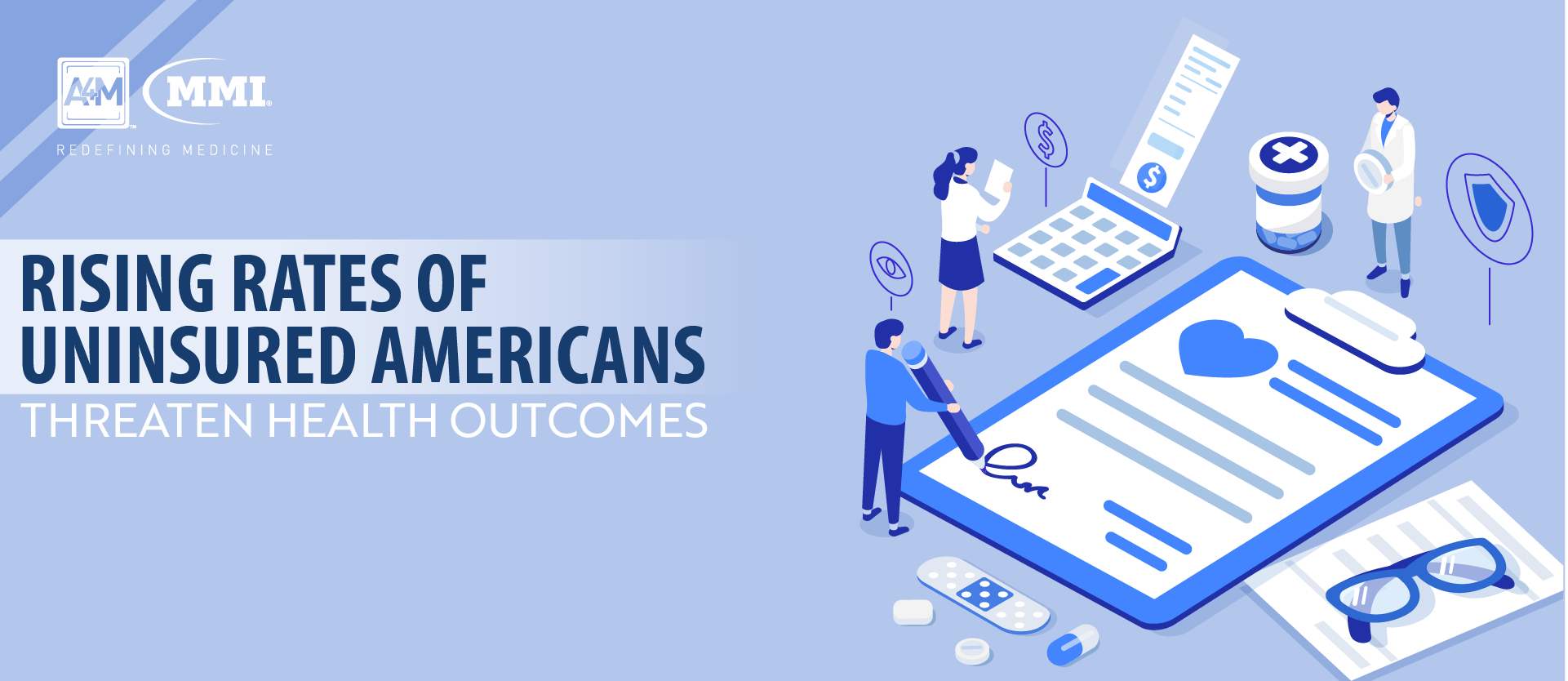 Rising Rates of Uninsured Americans Threaten Health Outcomes • A4M Blog