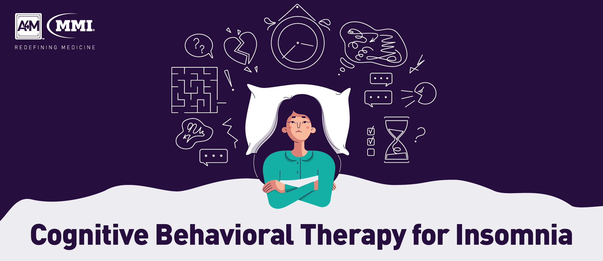 Cognitive Behavioral Therapy For Insomnia A4M Blog Cognitive Behavioral Therapy For Insomnia A4M Blog