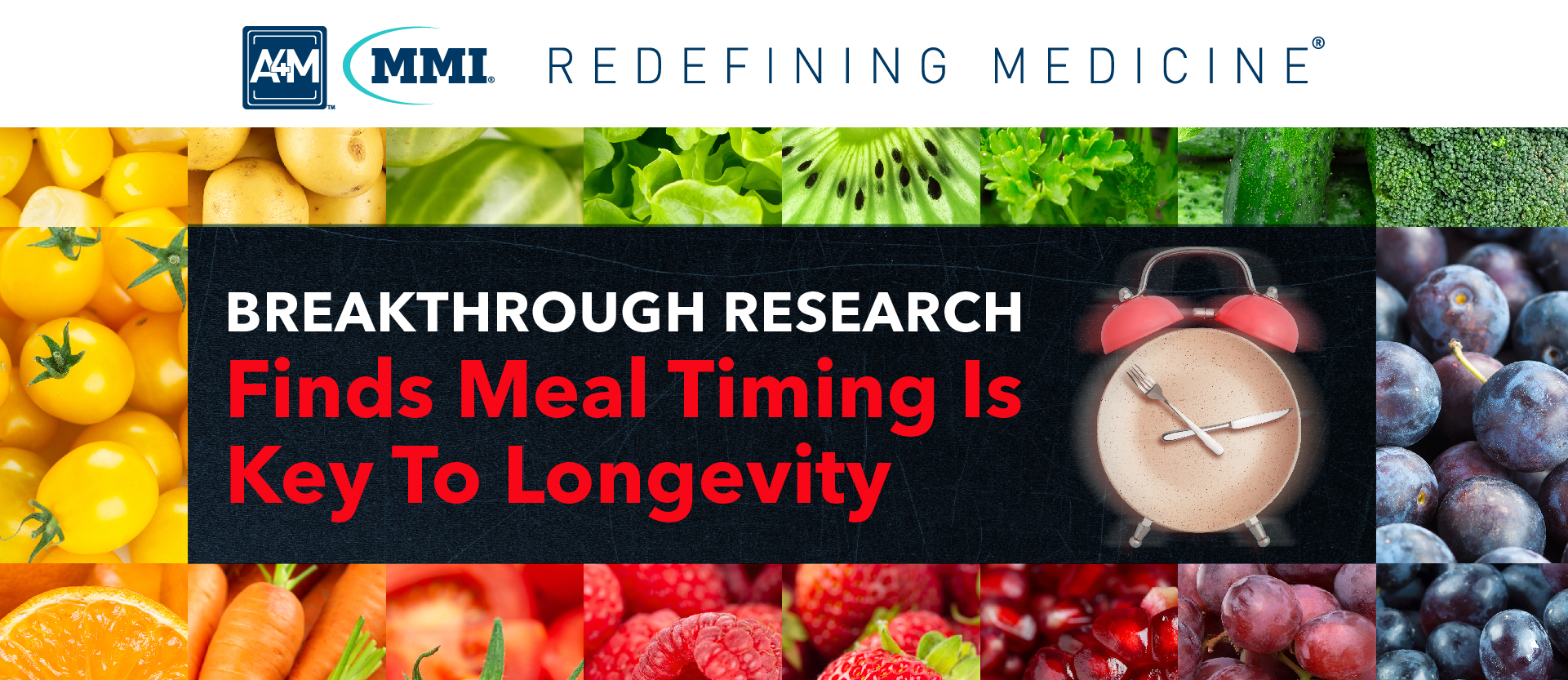 Breakthrough Research Finds Meal Timing Is Key To Longevity • A4M Blog