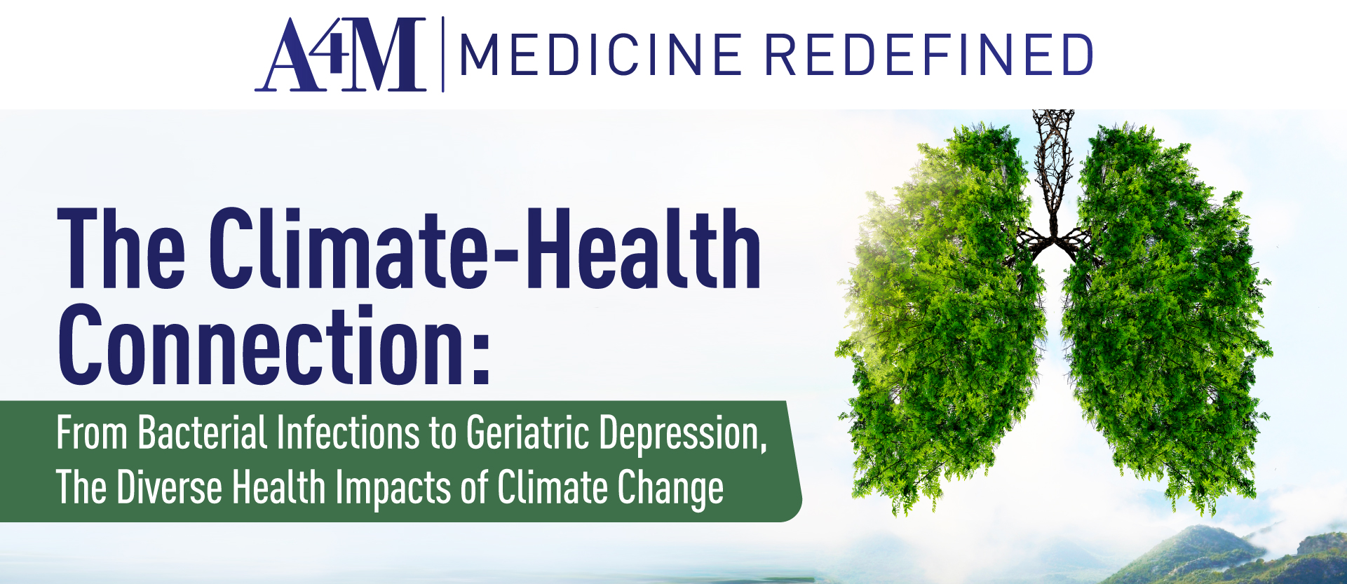 The Climate-Health Connection: From Bacterial Infections to Geriatric ...