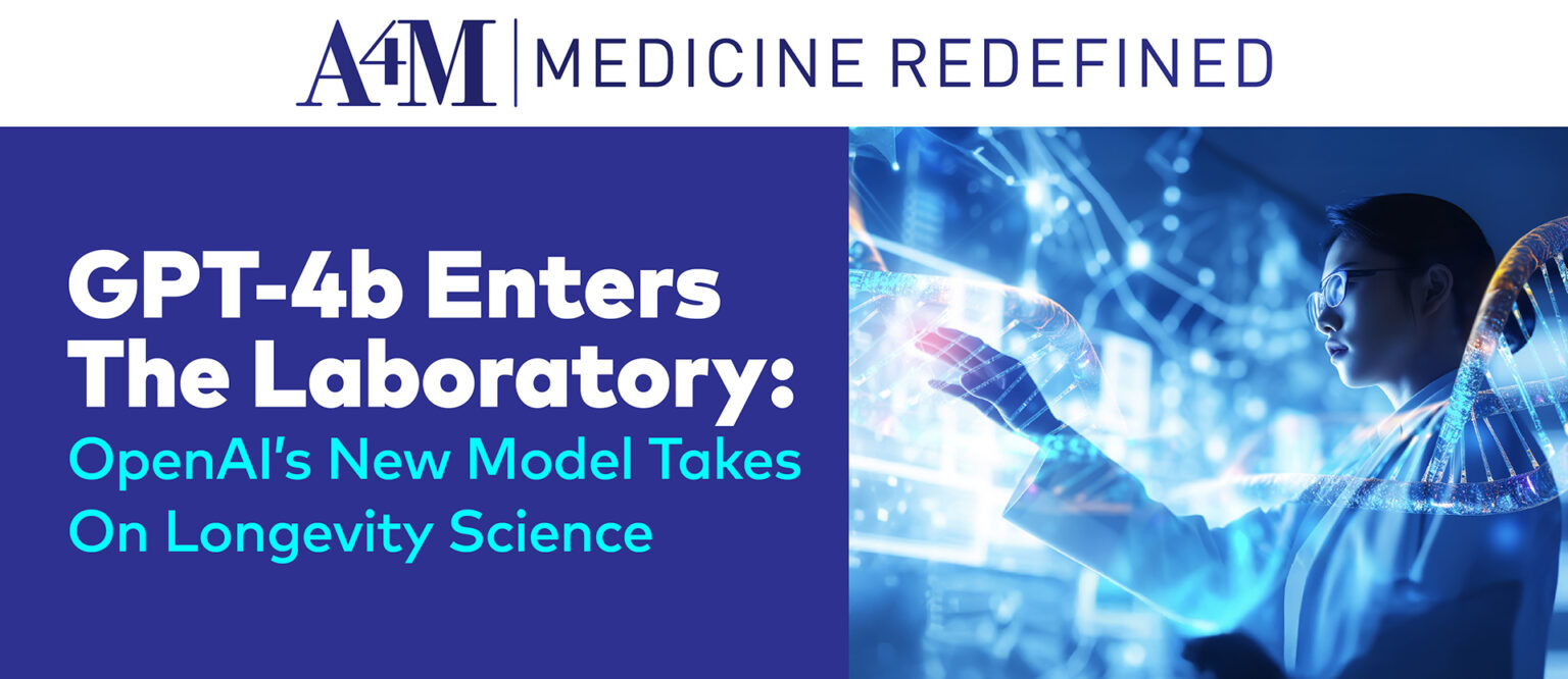 GPT-4b Enters The Laboratory: New AI Model For Longevity
